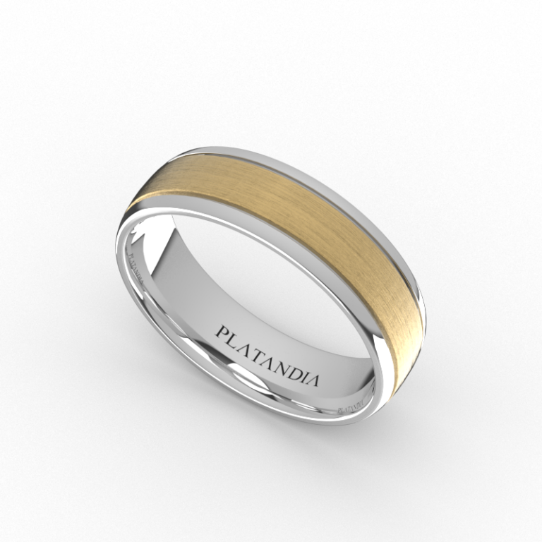 Classic Half Round Gents Band - Platandia